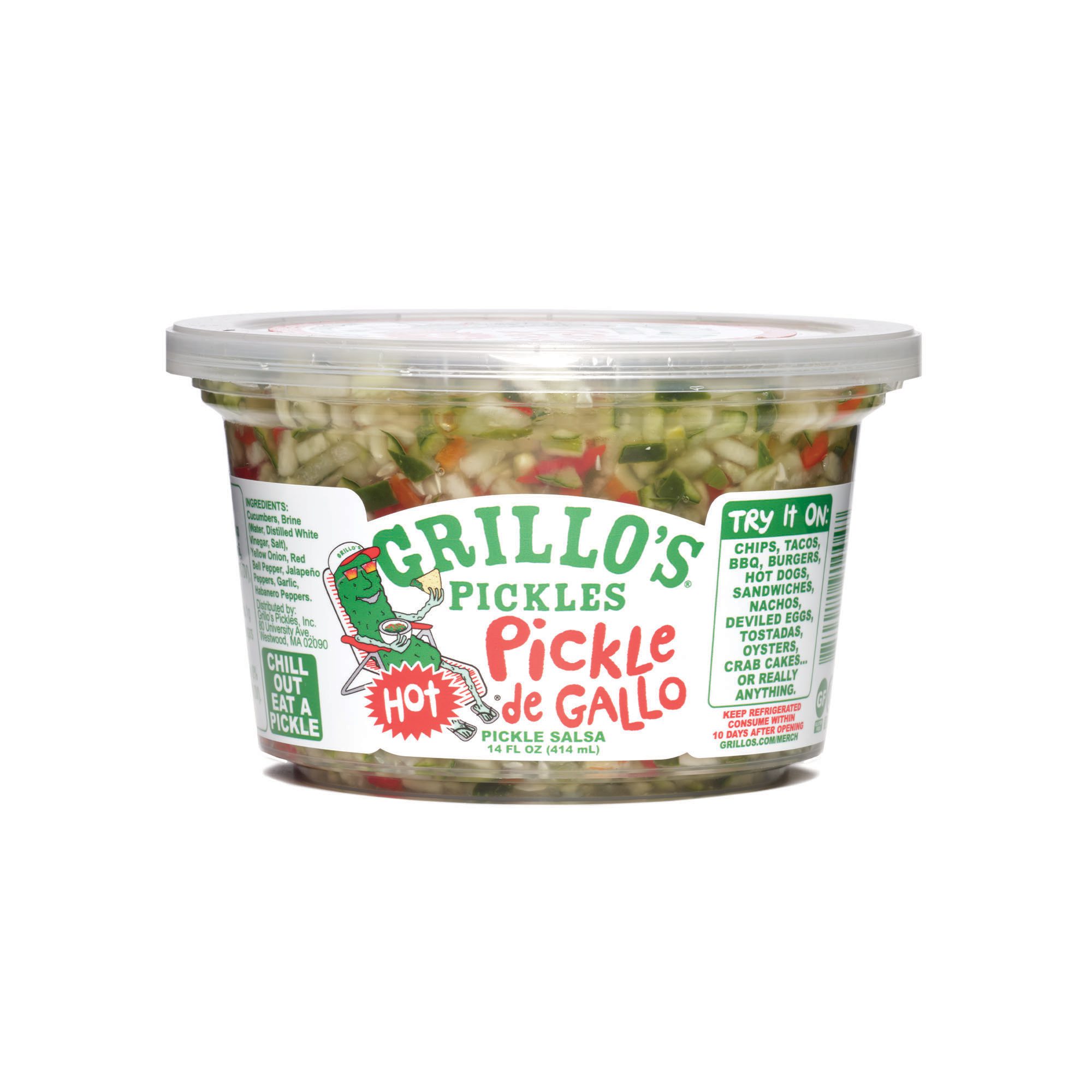 Hot Pickle De Gallo | Grillo's Pickles